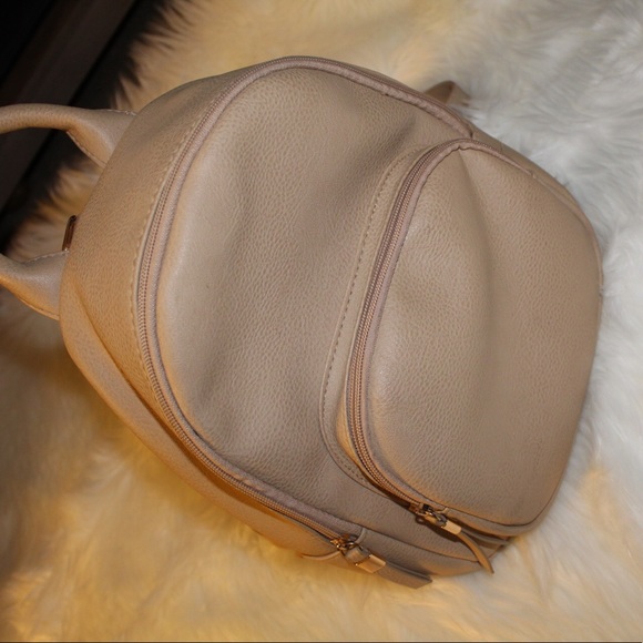Bags | Tan Backpack | Poshmark